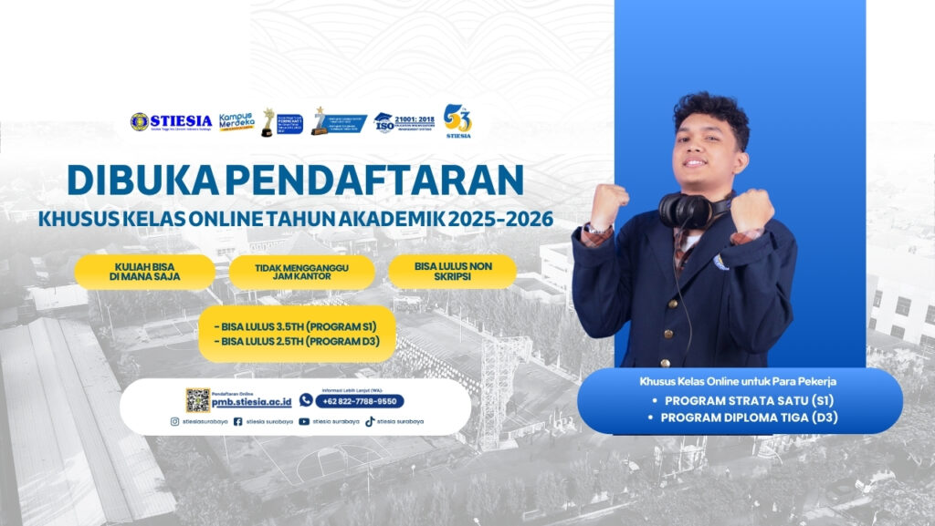 Stiesia Surabaya – Tentukan Arah Masa Depan Bersama Kami